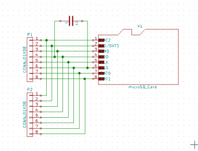 microSD card reflow: quick and dirty PCB with Kicad | DotMana
